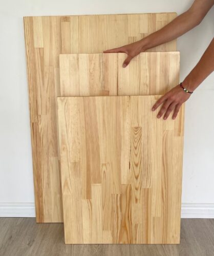 Tablero de Pino Finger - Kalafquén - Stock y personalizado a pedido.